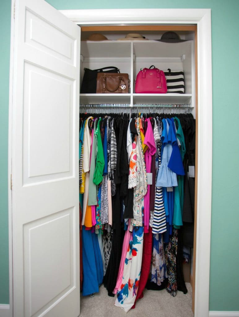 A Look Inside My Closet(s) + Organization Tips! - Living in Yellow