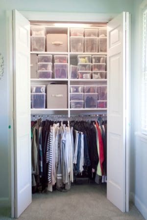 A Look Inside My Closet(s) + Organization Tips! - Living in Yellow