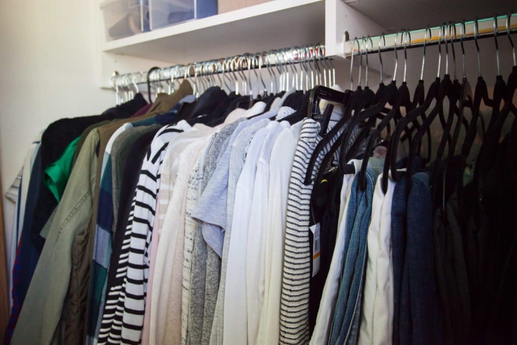 A Look Inside My Closet(s) + Organization Tips! - Living in Yellow