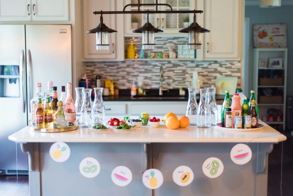 How To Host Your Own Summer Cocktail Tasting Party - Living in Yellow