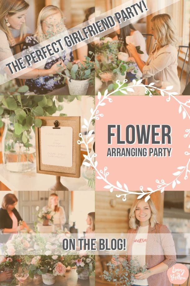 How to Throw a Party Without Cleaning Your House // Flower Arranging ...