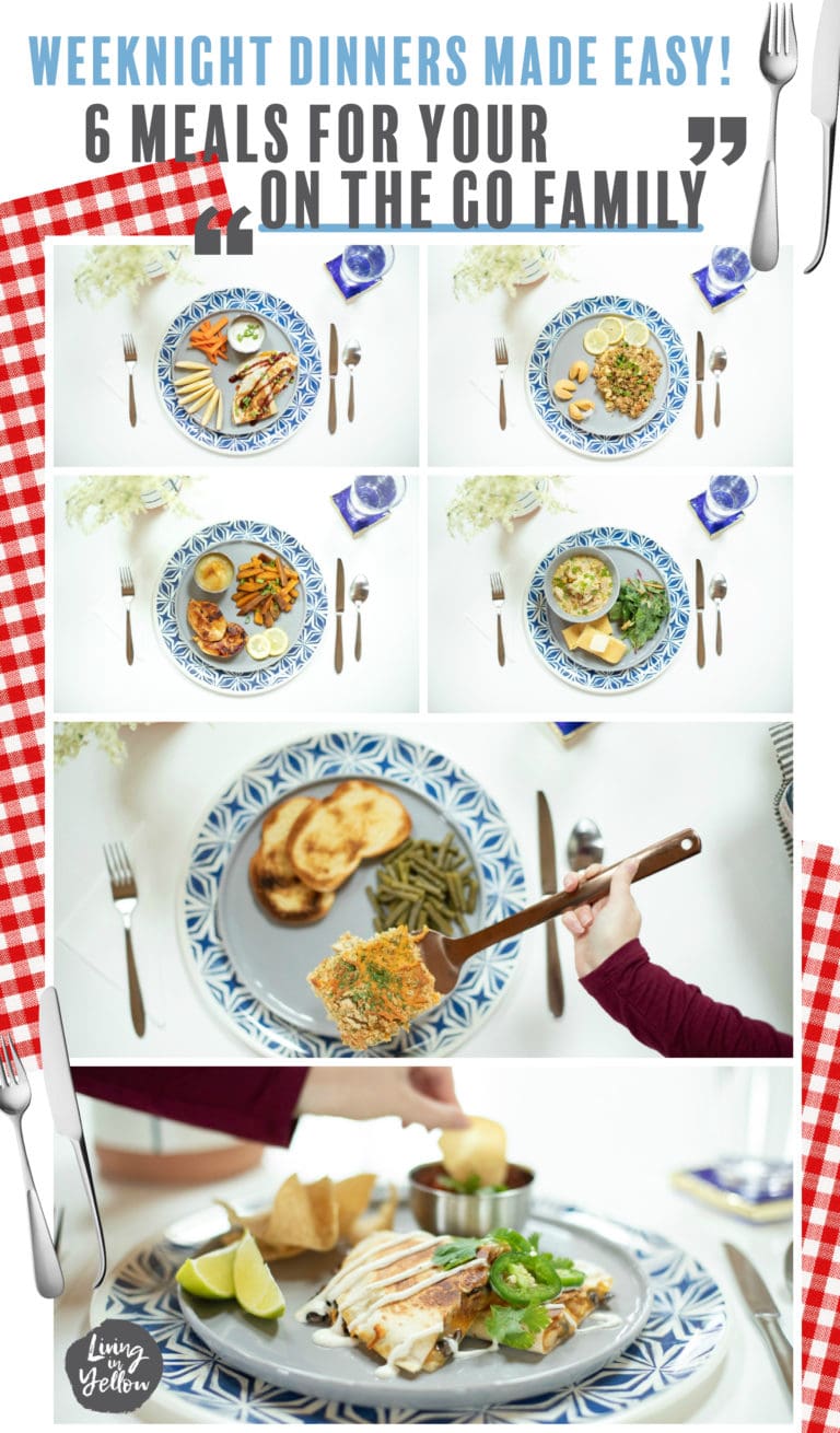 Weeknight Dinners Made Easy! 6 Meals For Your On The Go Family - Living ...