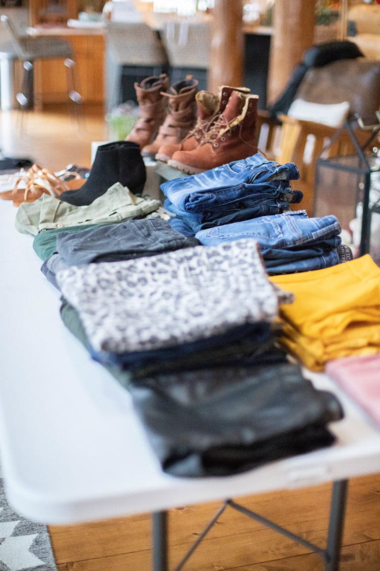 How to Host: Hand Me Down Clothing Party - Living in Yellow