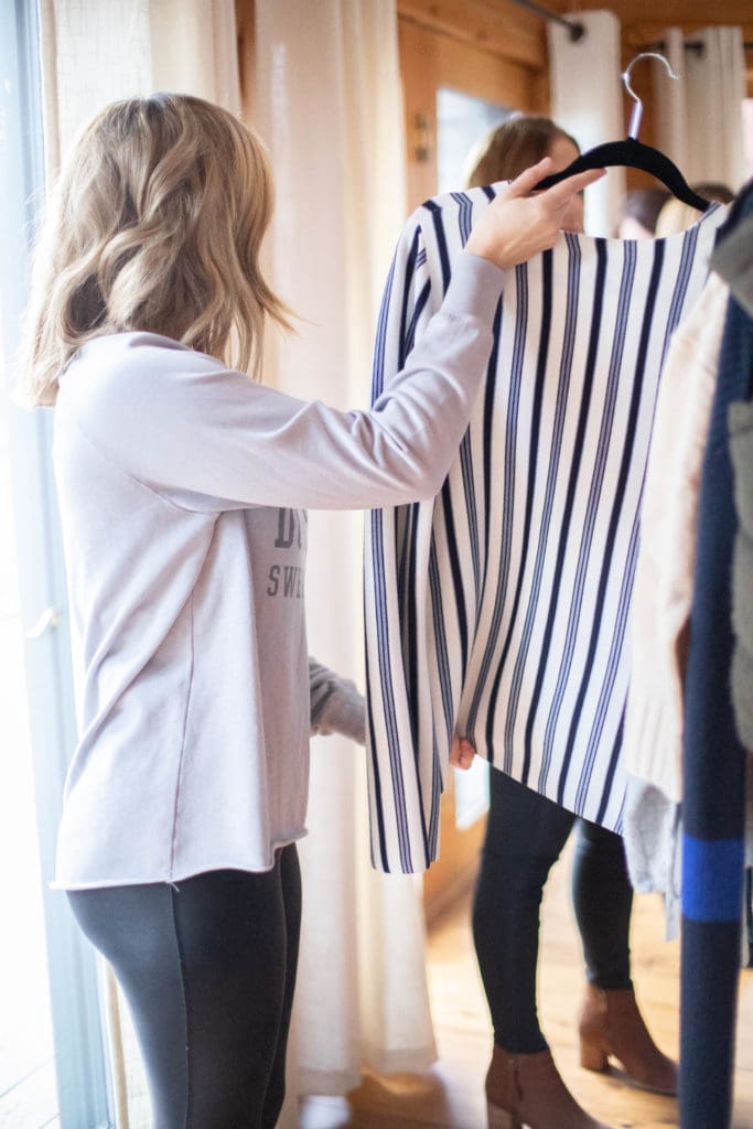 How to Host: Hand Me Down Clothing Party - Living in Yellow