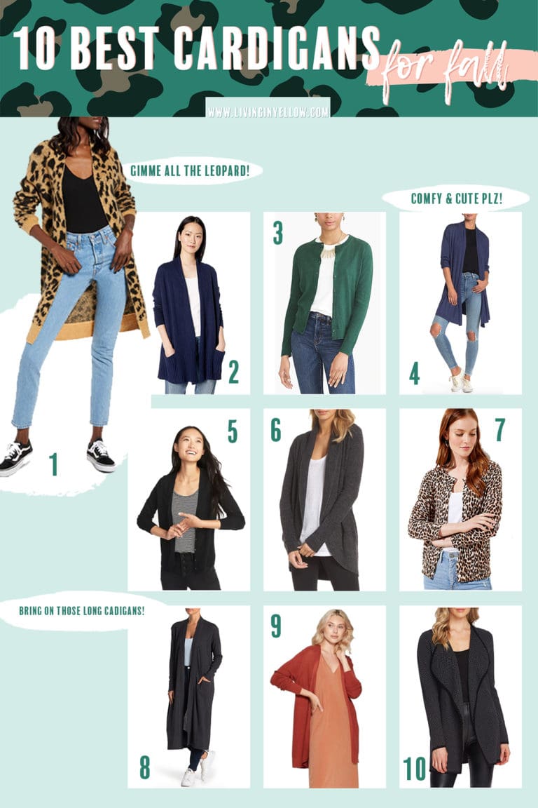 The 10 Best Cardigans for Fall - Living in Yellow