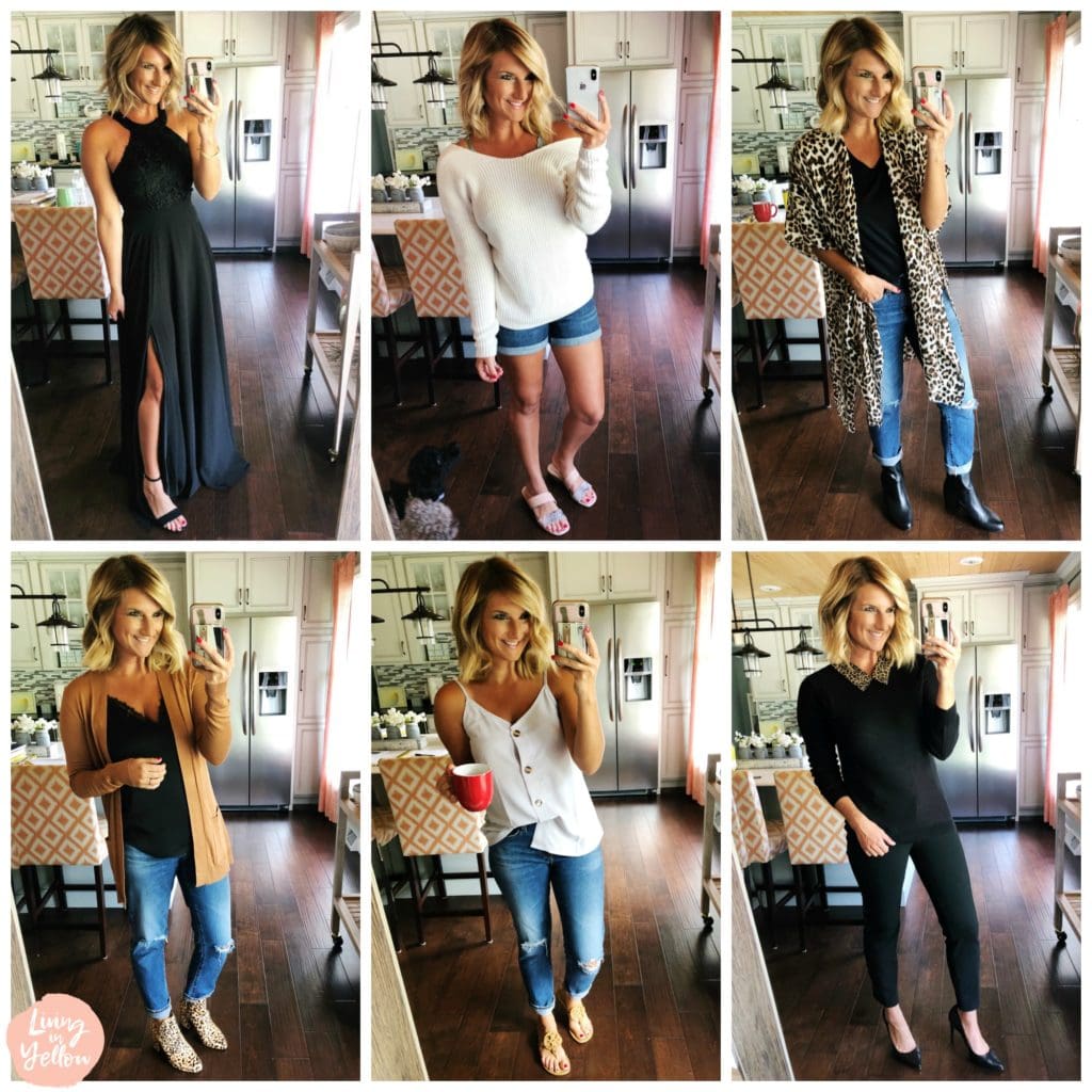 Weekly Outfit Roundup: Dressy to Casual - Living in Yellow