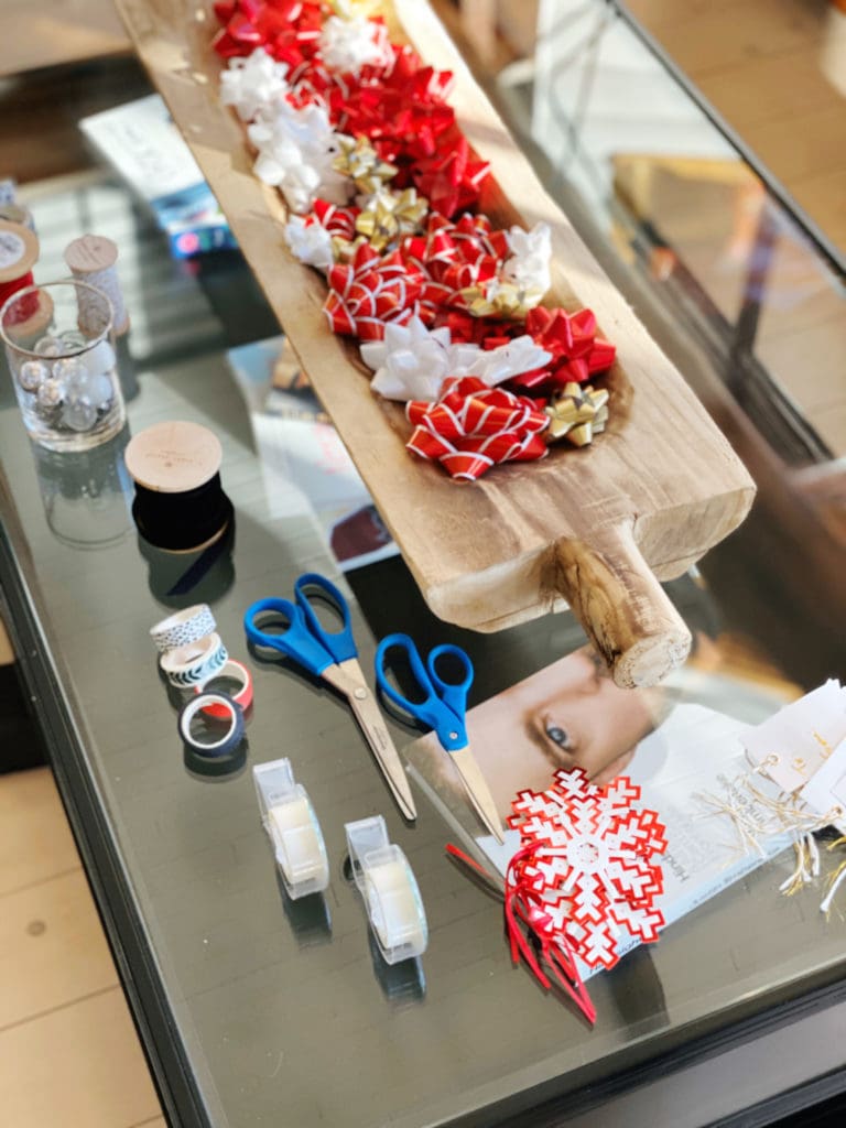 How to Host a Gift Wrapping Party - Living in Yellow