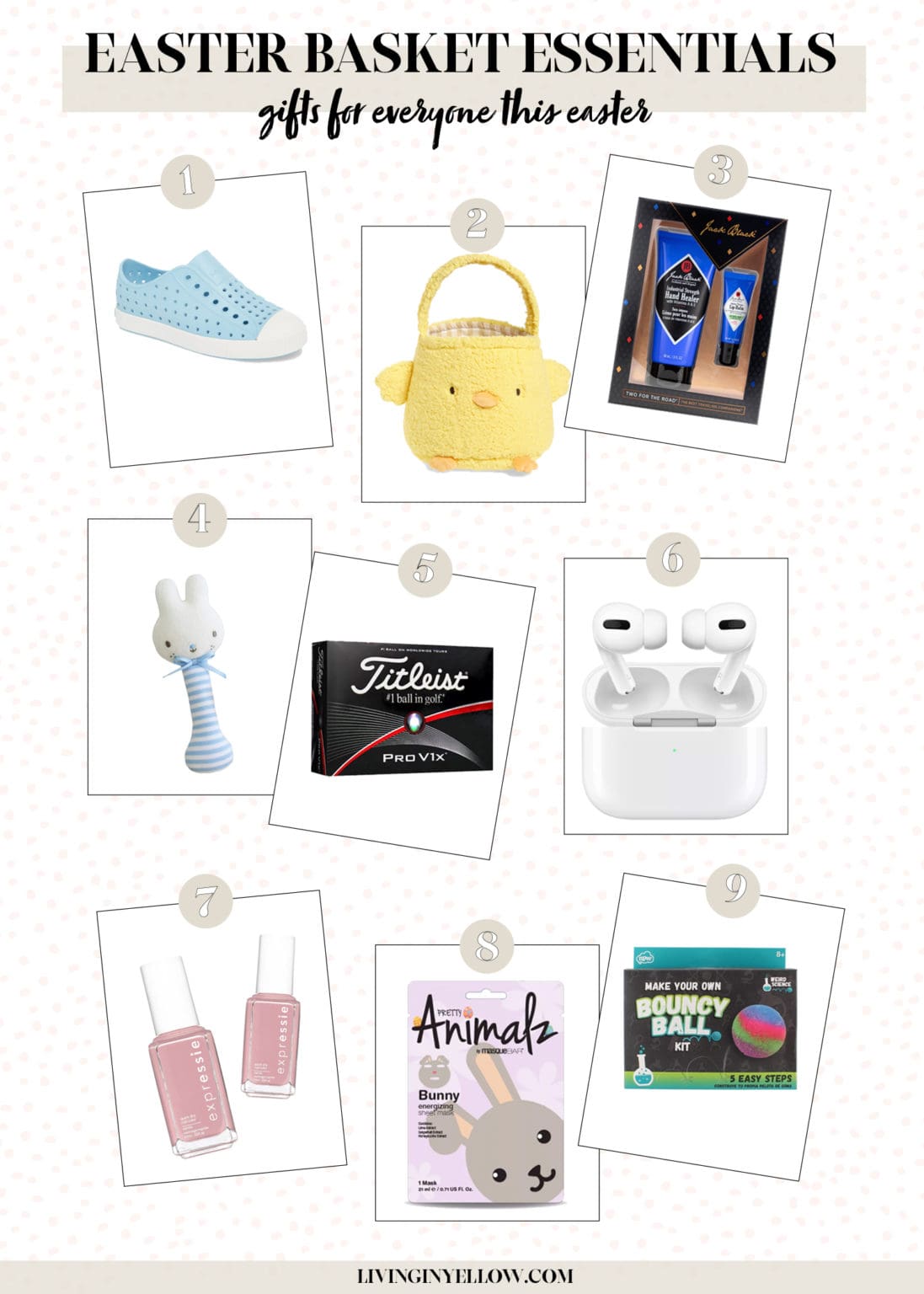 Easter Basket Ideas for Every Age - Living in Yellow