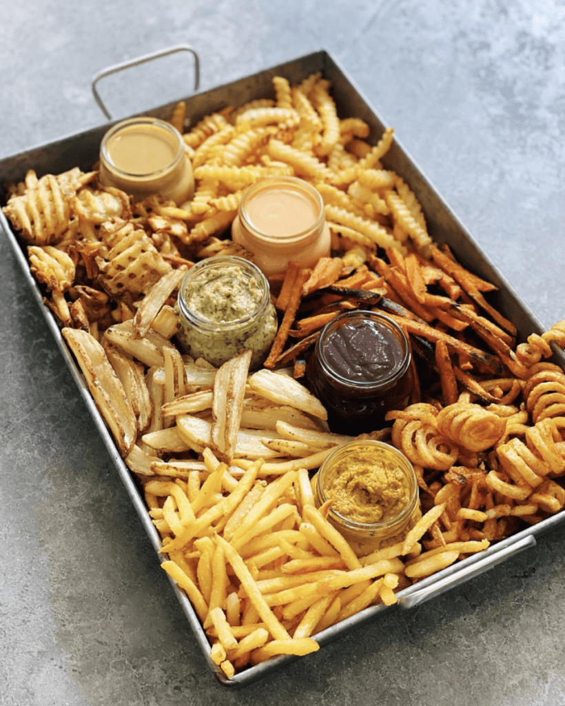 How to Create a French Fry Board - Living in Yellow