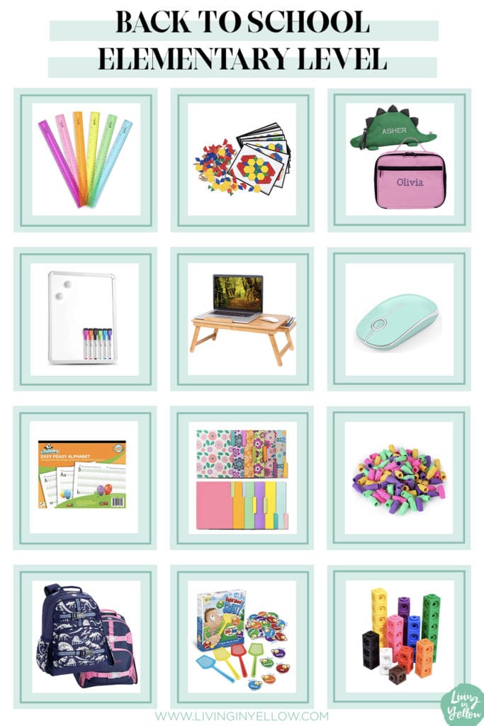 Back to School Must Haves for All Ages - Living in Yellow