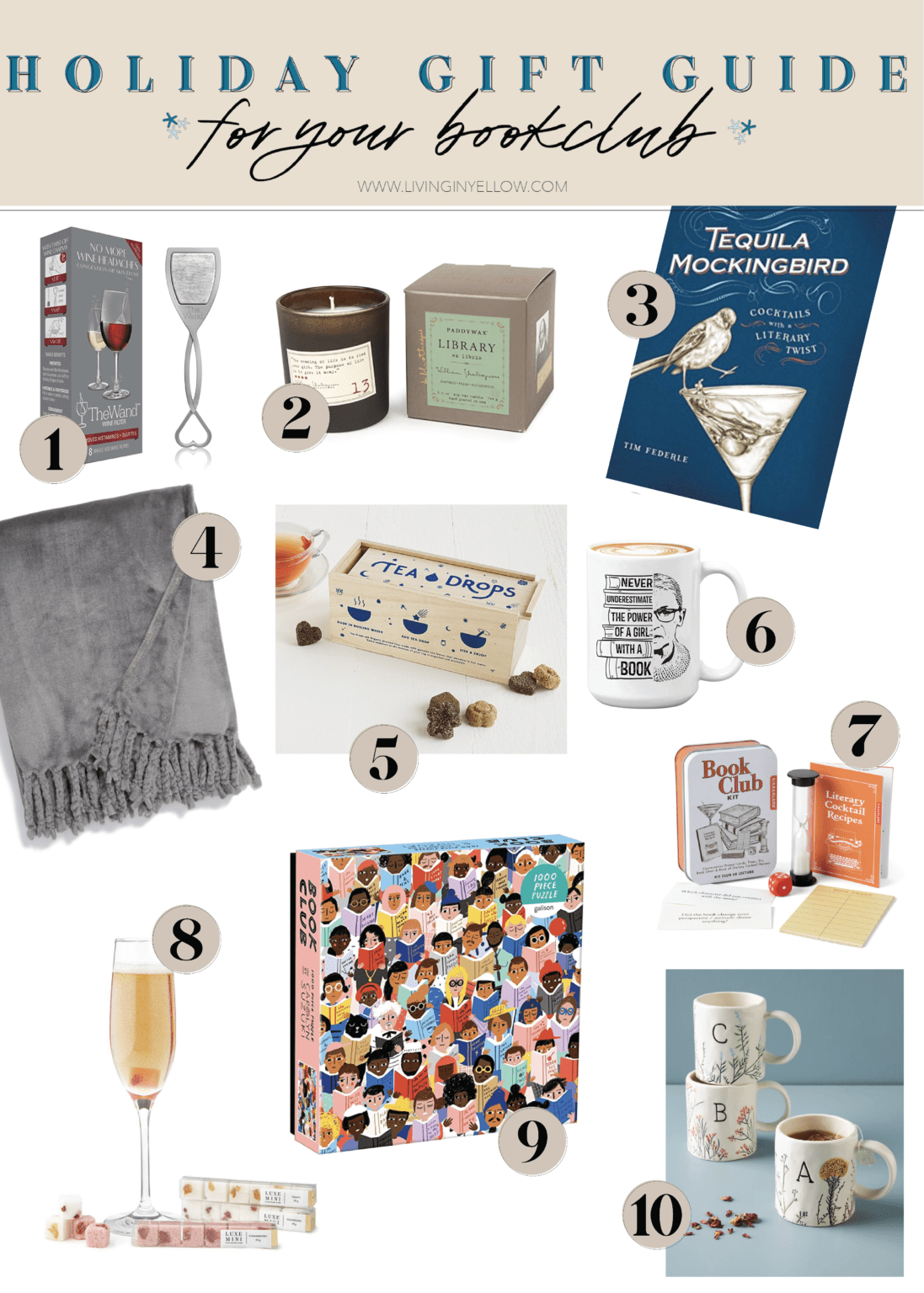 2020 Holiday Gift Guides for Everyone On Your List - Living in Yellow