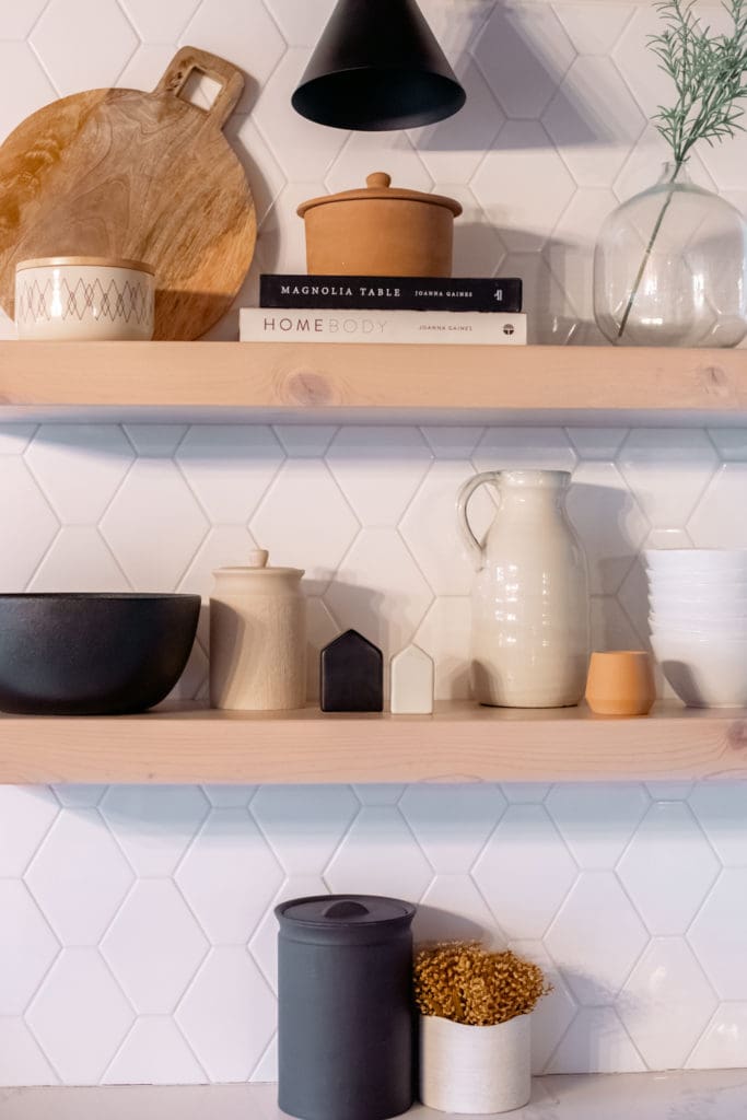 How To Style Your Shelves - Living in Yellow