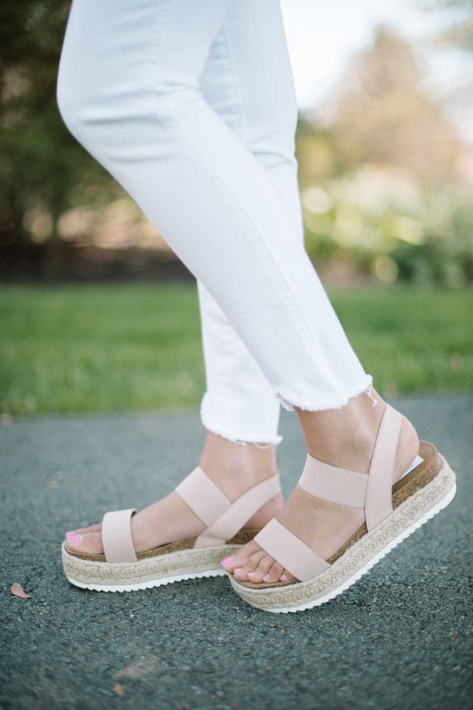 My Go-To Sandals for Spring - Living in Yellow