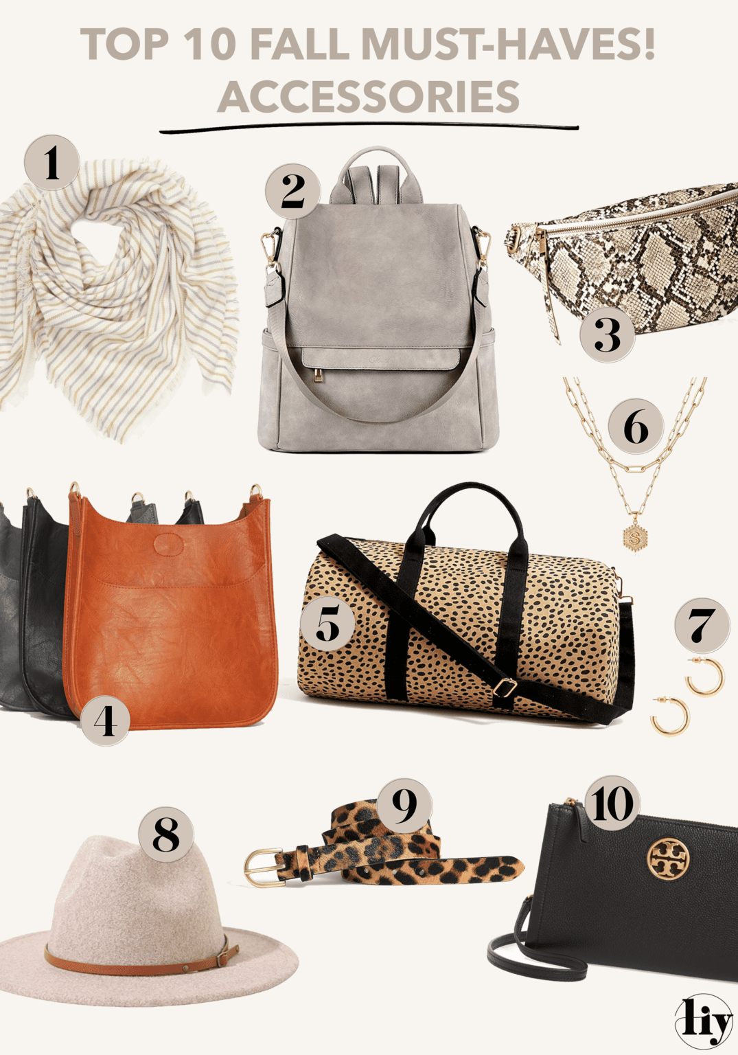 10 Fall Accessories We're Loving - Living in Yellow