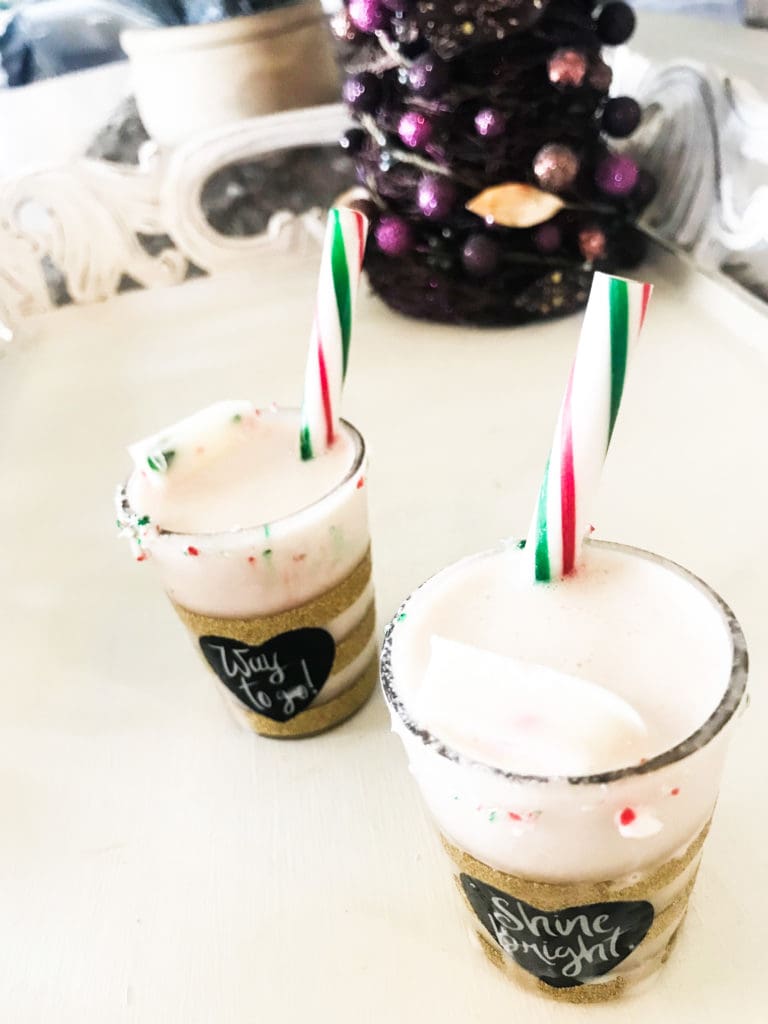 Peppermint Holiday Cocktails - Living in Yellow
