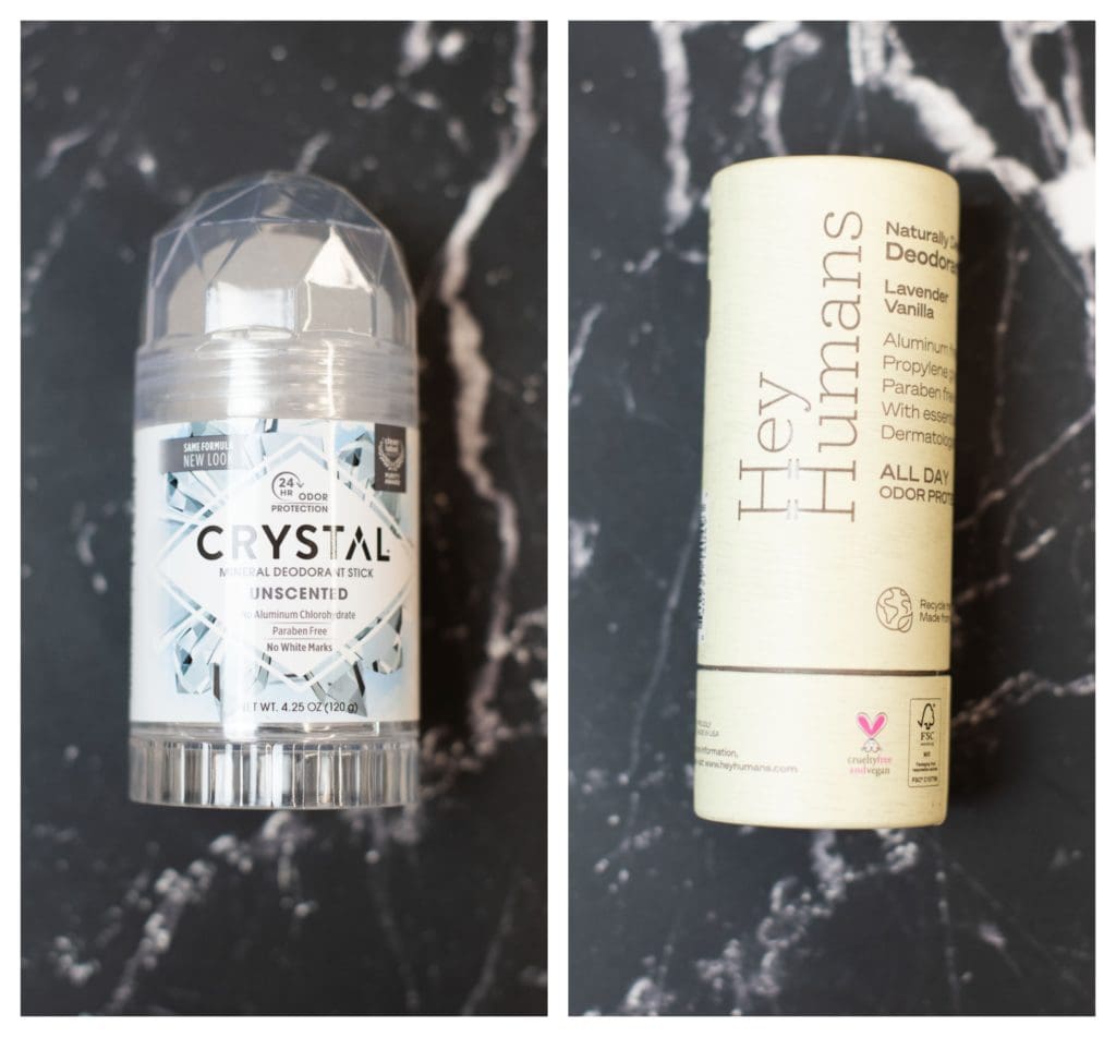 Natural Deodorant Comparison - Living in Yellow