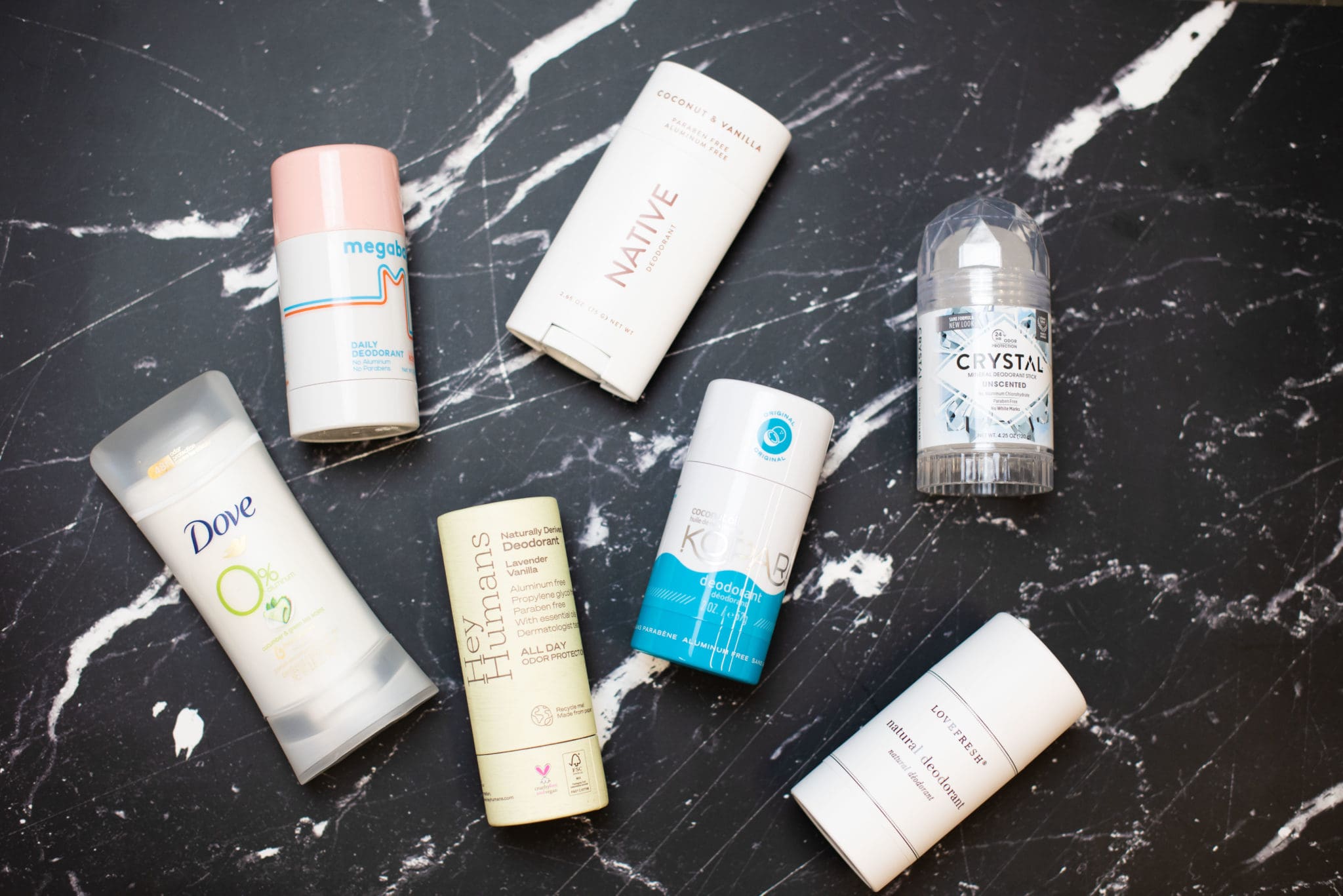 Natural Deodorant Comparison - Living in Yellow