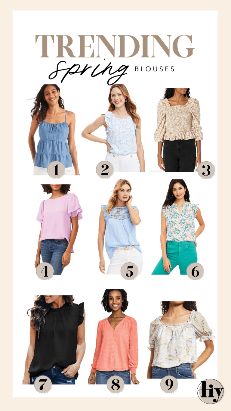 9 Tops We’re Loving for Spring | Living in Yellow