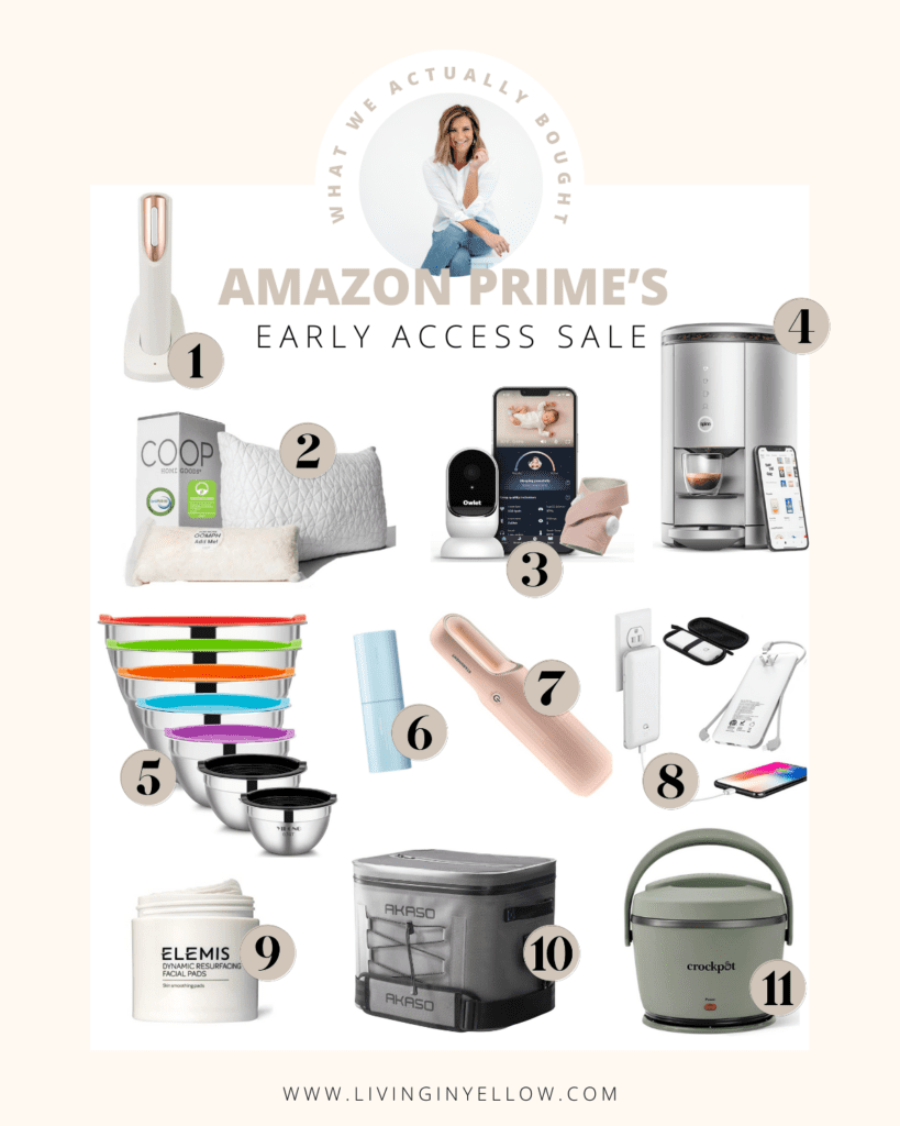 What We Bought From the Amazon Prime Sale - Living in Yellow