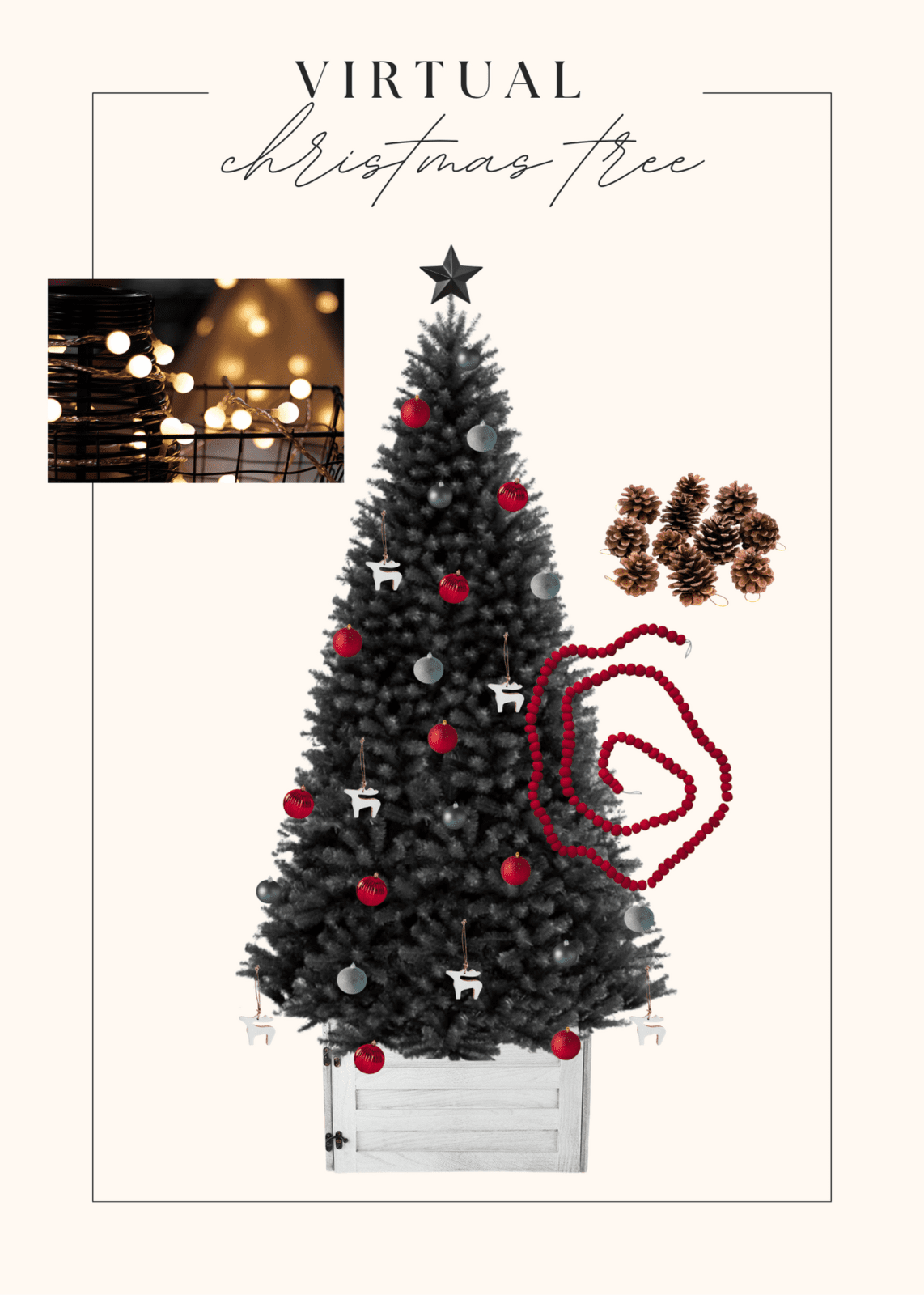 5 Christmas Tree Styling Ideas - Living in Yellow