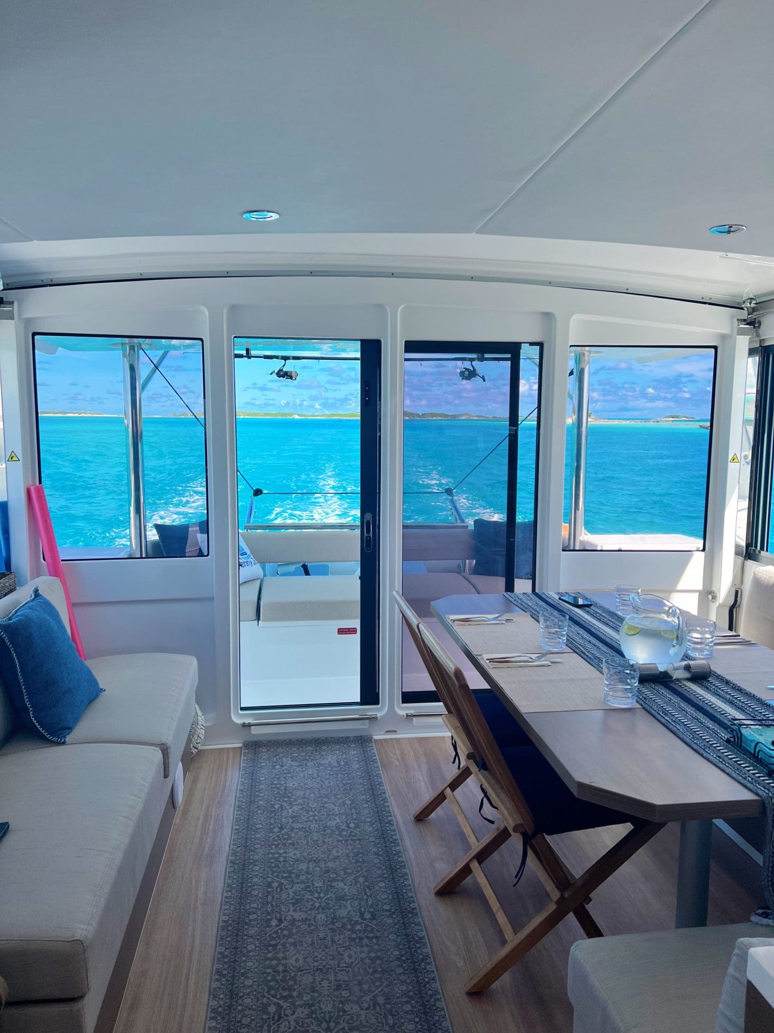 Traveling The Bahamas On A Catamaran - Living in Yellow