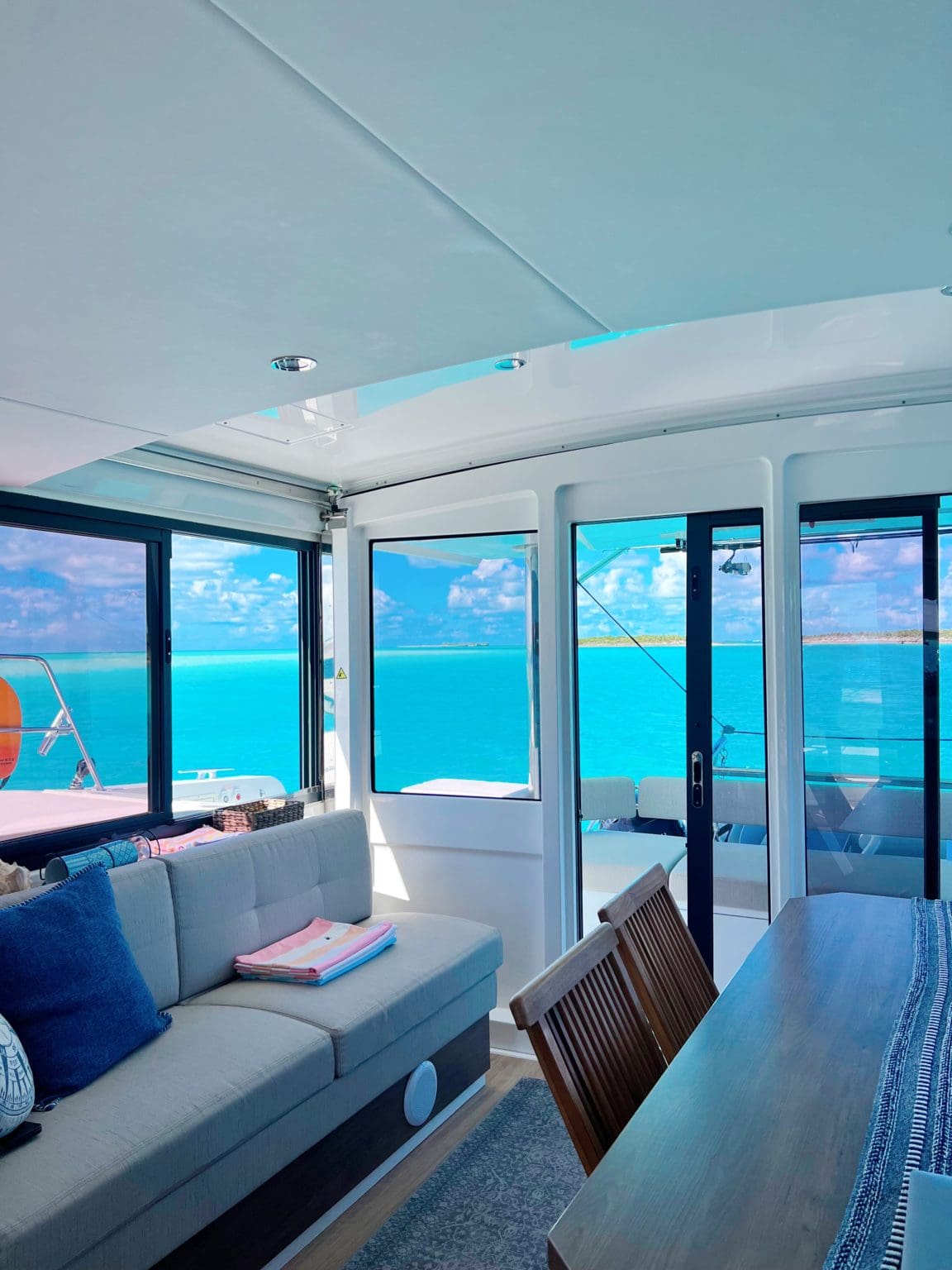 Traveling The Bahamas On A Catamaran - Living in Yellow