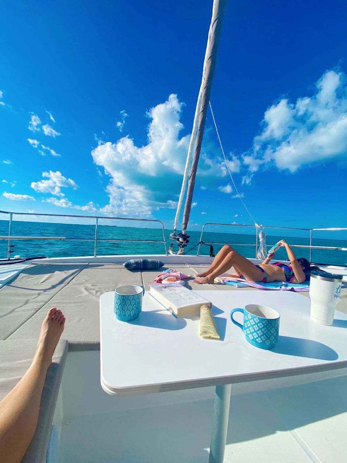 Traveling The Bahamas On A Catamaran - Living in Yellow