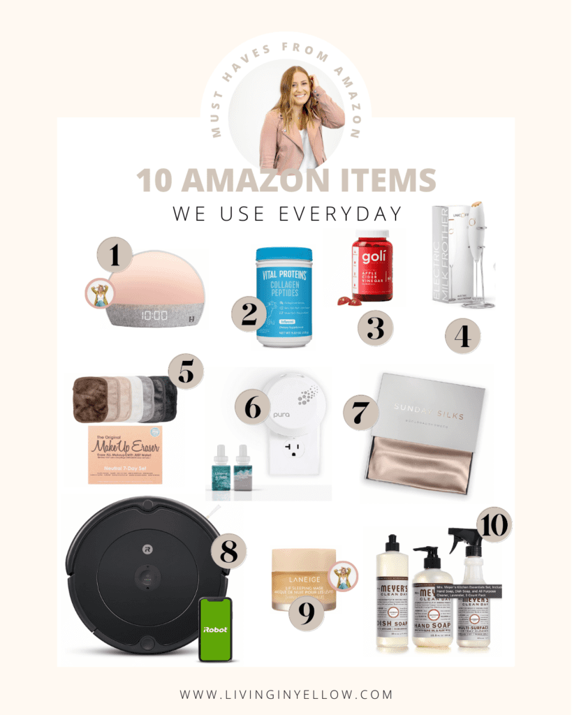 10 Amazon Items I Use Every Day - Living in Yellow