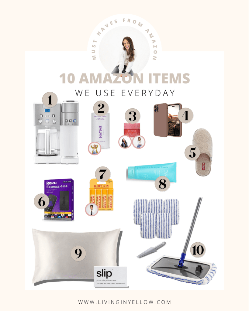 10 Amazon Items I Use Every Day - Living in Yellow