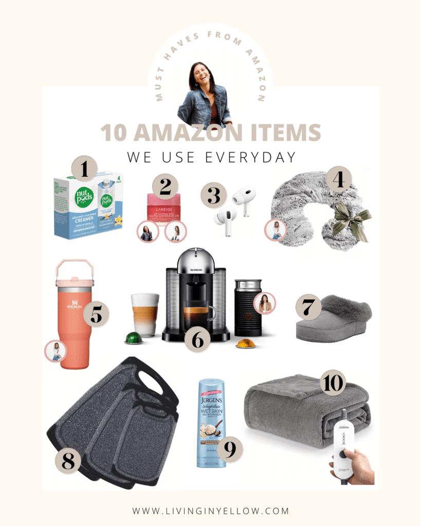 10 Amazon Items I Use Every Day - Living in Yellow