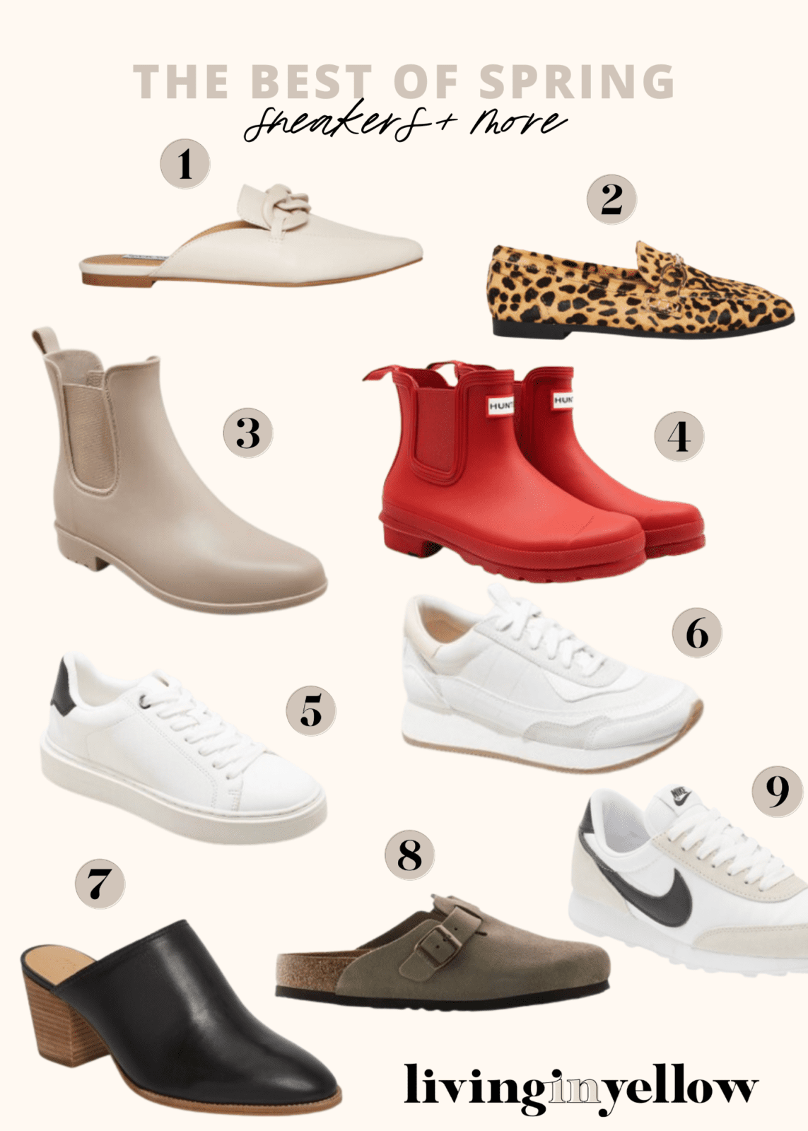 Our Favorite Shoes for Spring - Living in Yellow