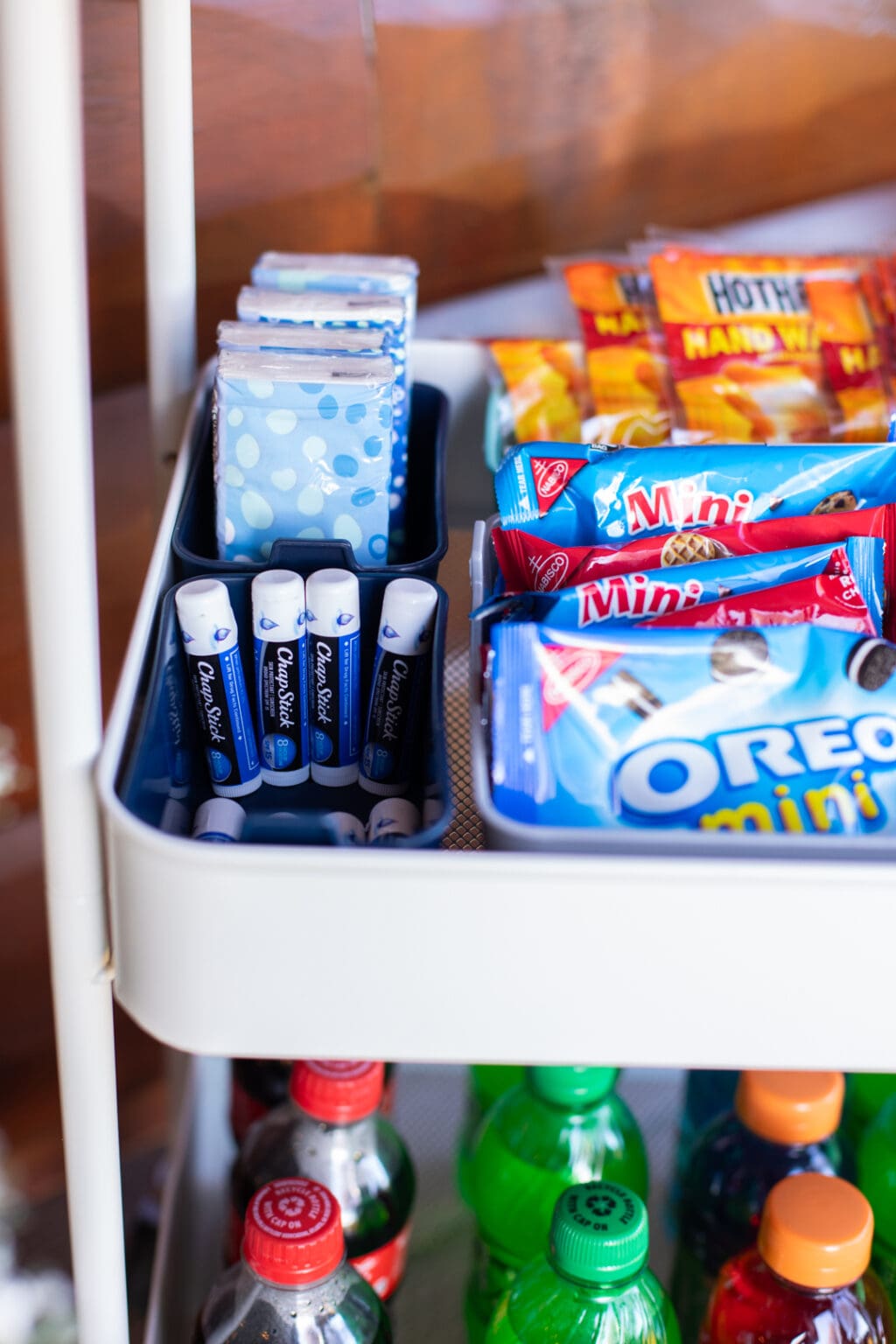 How To: Delivery Driver Snack Station - Living in Yellow