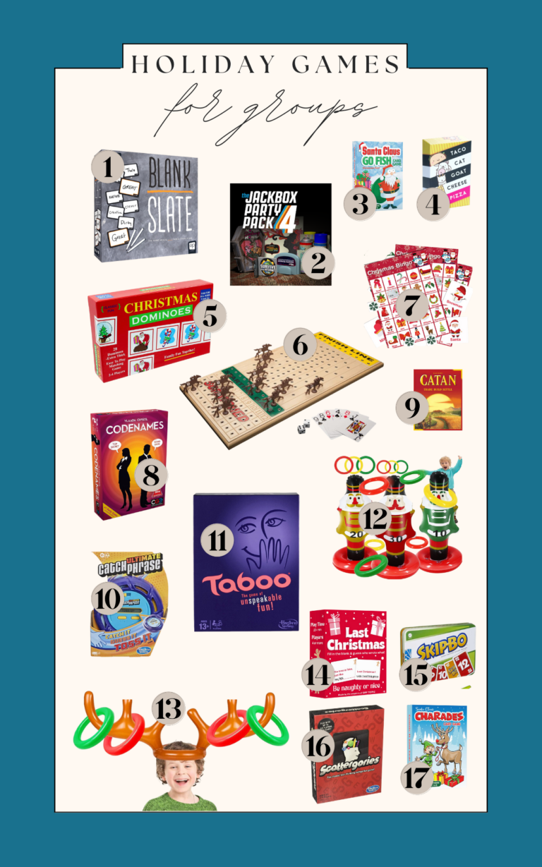 Our Favorite Holiday Games for a Group - Living in Yellow