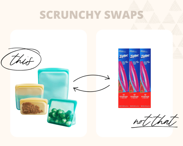 Healthier Swaps for the New Year: AKA Scrunchy Swaps | Living in Yellow