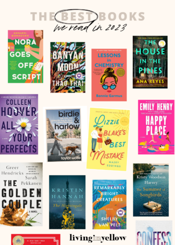 The Best Books We Read in 2023 - Living in Yellow