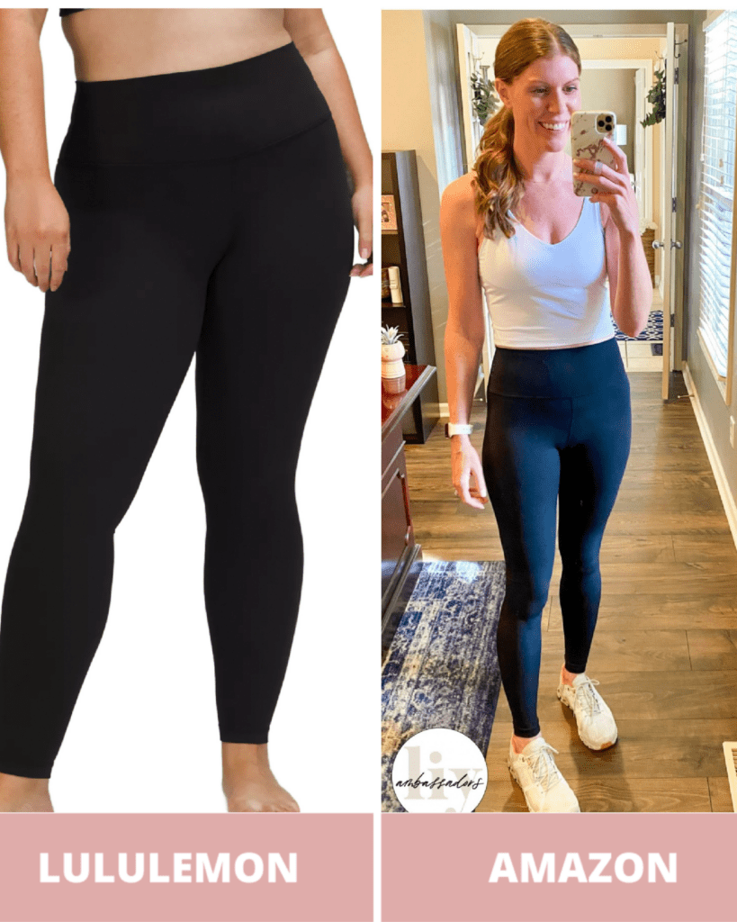 Lululemon Look-a-Likes from Amazon - Living in Yellow