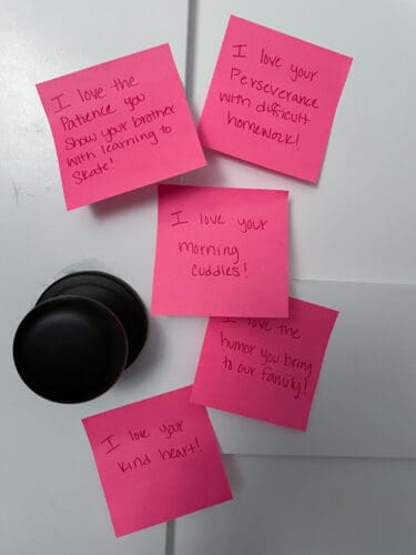 A Family Valentine's Tradition - Living in Yellow