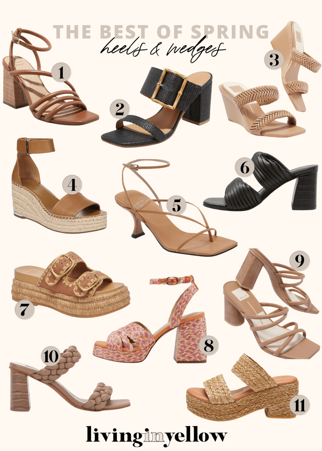 Our Favorite Shoes for Spring - Living in Yellow