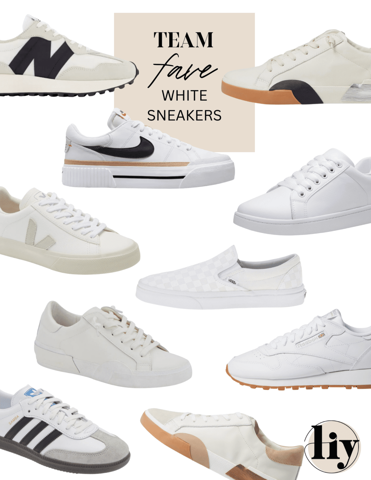 Our Favorite Sneakers for Spring - Living in Yellow