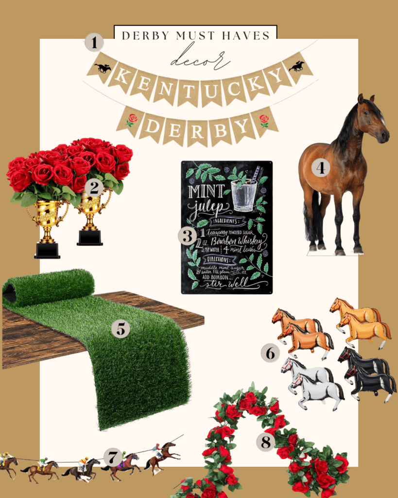 Everything You Need for a Derby Party - Living in Yellow