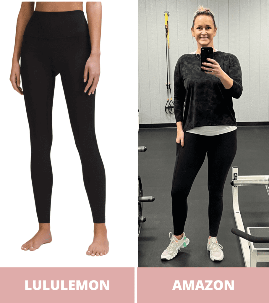 Lululemon Look-a-Likes from Amazon - Living in Yellow