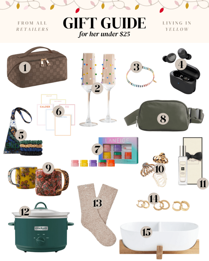 60+ Holiday Gift Guides for Everyone On Your List - Living in Yellow