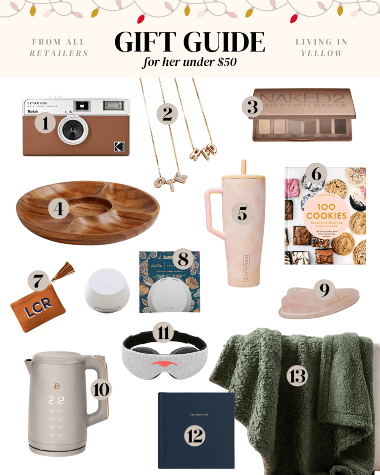 60+ Holiday Gift Guides for Everyone On Your List - Living in Yellow