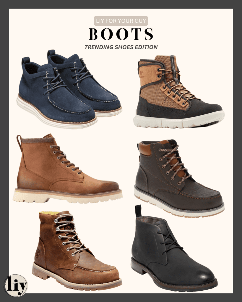 Trending Shoes for Guys Right Now - Living in Yellow