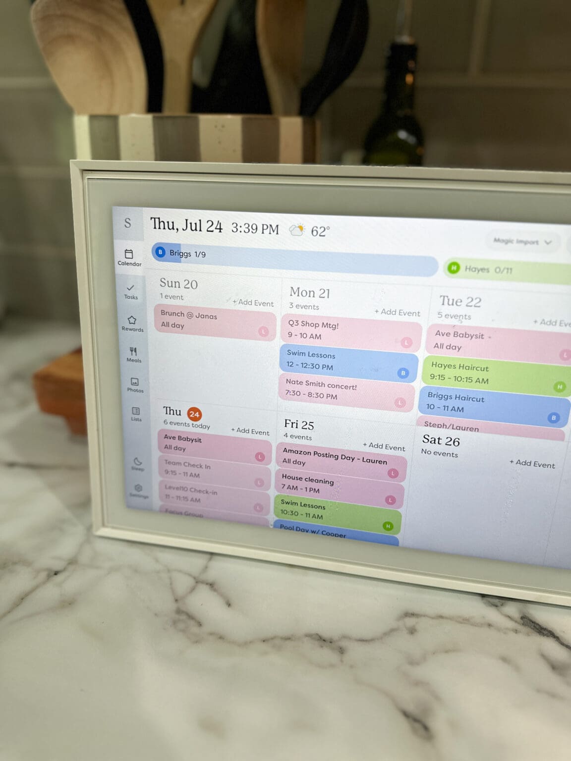 Is The Skylight Calendar Worth It? - Living in Yellow