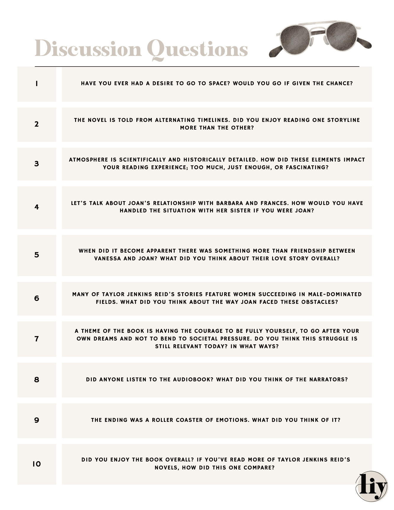 Atmosphere Book Club Guide - Living in Yellow